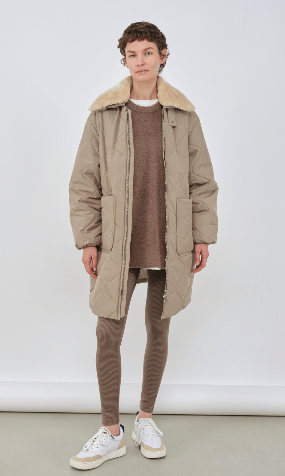 Embassy of Bricks and Logs • Kyoto Coat • Pale Olive – treen